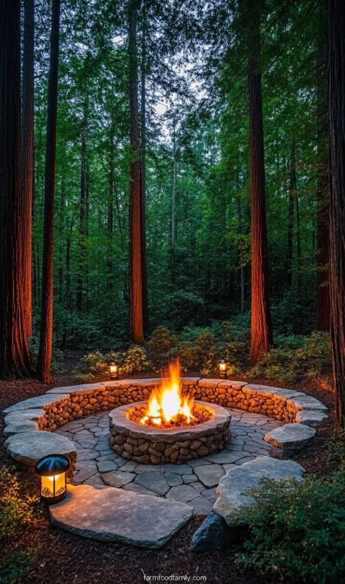 40+ Genius Natural Fire Pit Ideas for Cozy Nights (2025) FarmFoodFamily