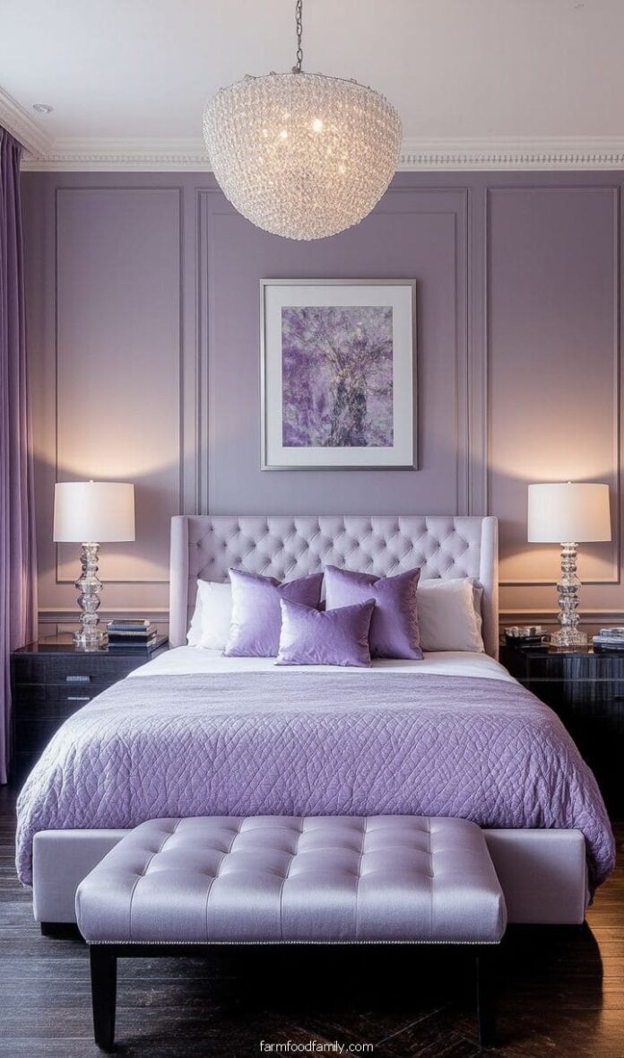 40+ Must-See Purple Bedroom Ideas That Wow Every Guest (2026 ...