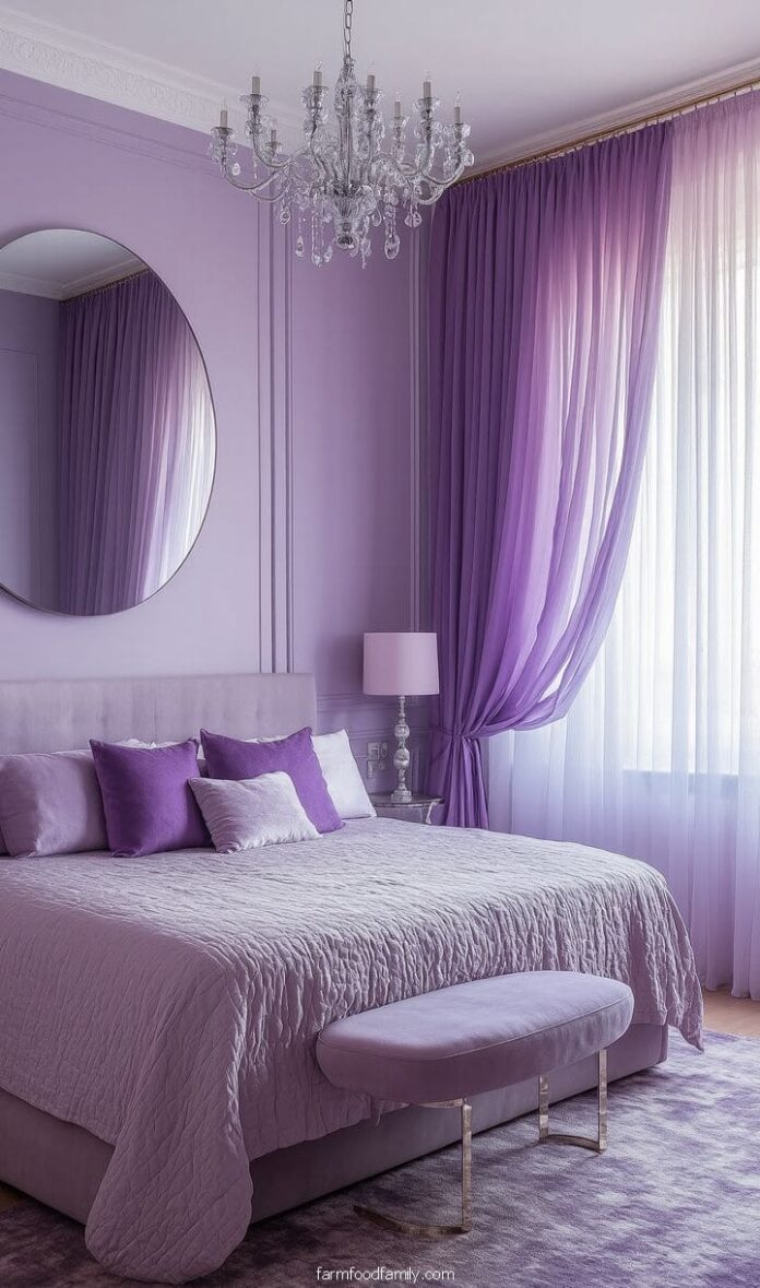 40+ Must-See Purple Bedroom Ideas That Wow Every Guest (2026 ...