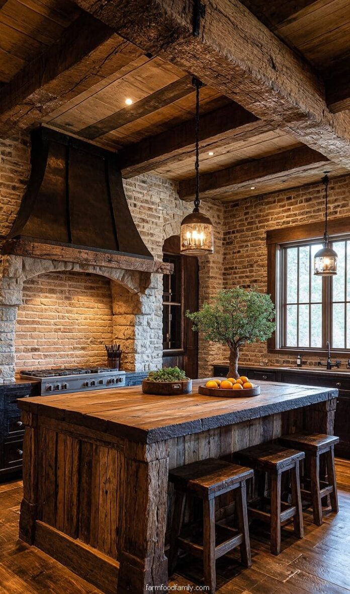40+ Rustic Kitchen Ideas That Will Make Your Home Feel Cozy (2025 ...