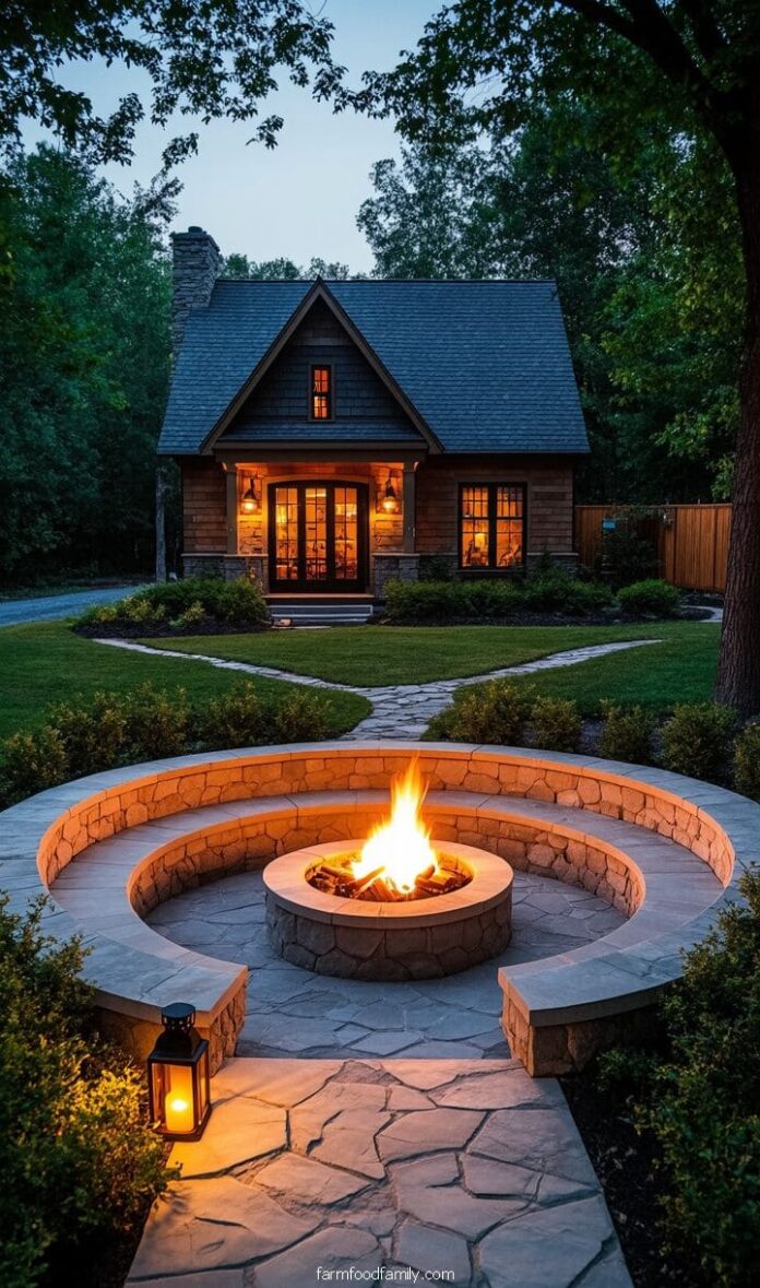 40+ Dreamy Cottage Fire Pit Ideas That’ll Transform Your Backyard (2025 ...