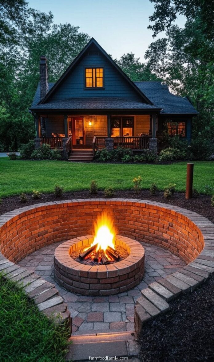 40+ Dreamy Cottage Fire Pit Ideas That’ll Transform Your Backyard (2025 ...