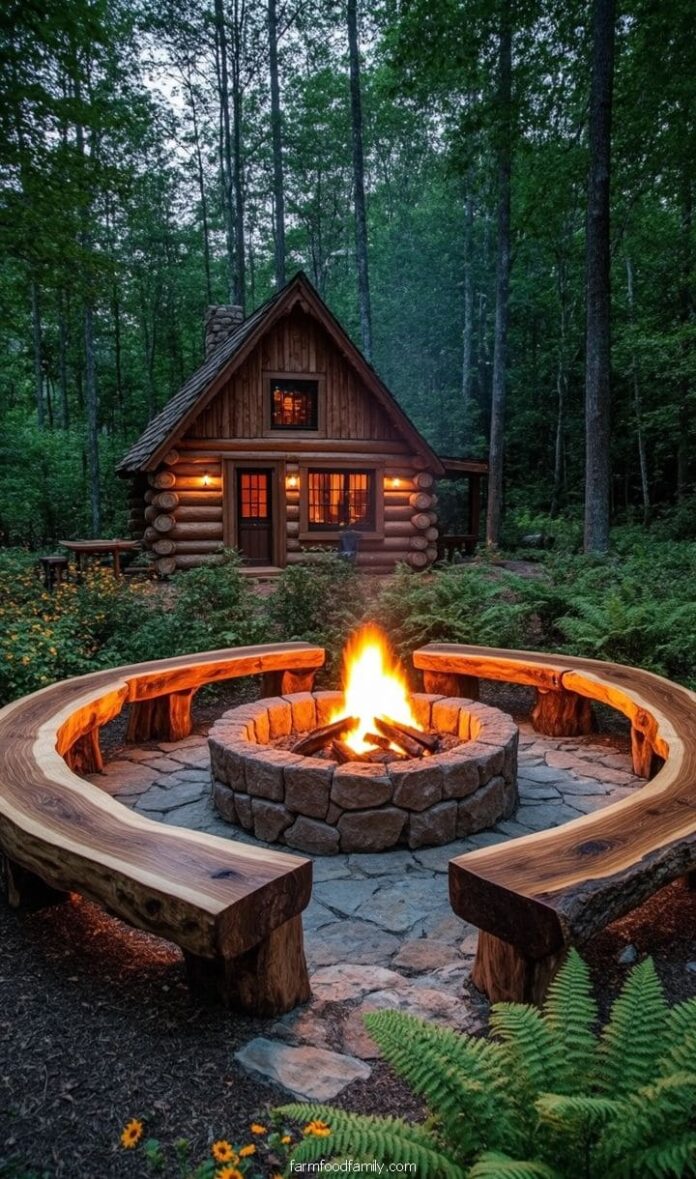 40+ Dreamy Cottage Fire Pit Ideas That’ll Transform Your Backyard (2025 ...