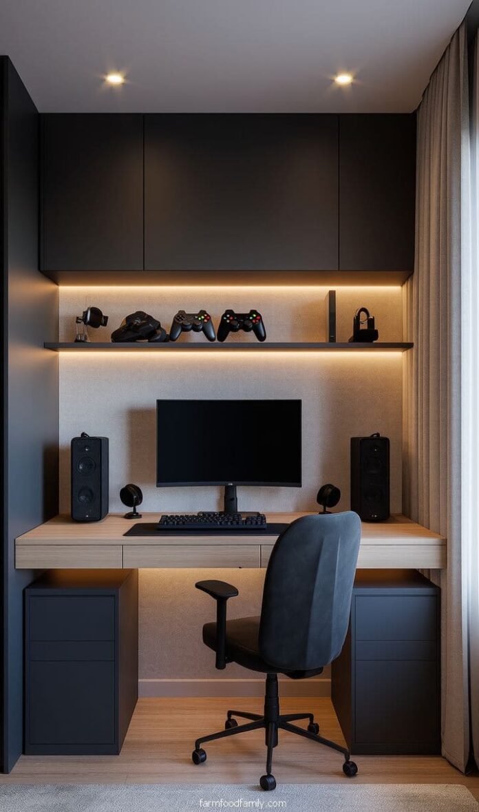 40+ Epic Gaming Bedroom Ideas for Small Spaces That Impress (2025 ...