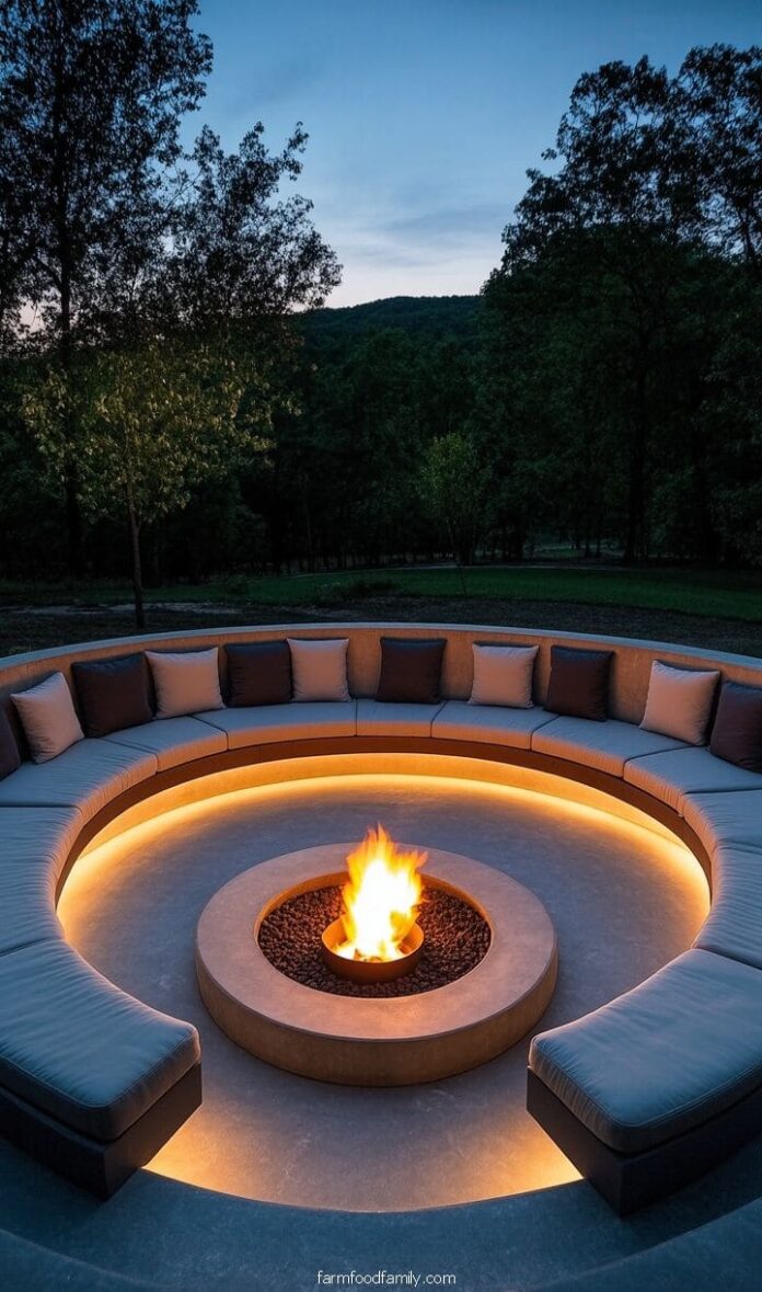 40+ Must-See In-Ground Fire Pit Ideas for Outdoor Bliss (2026 ...