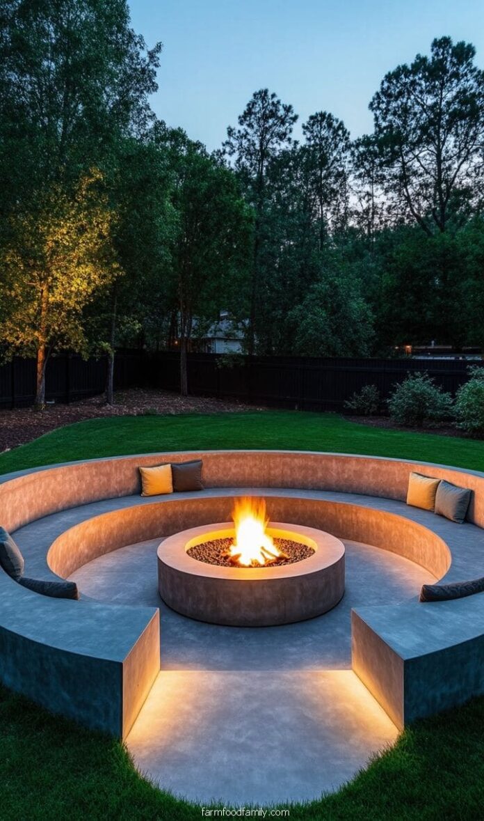 40+ Must-See In-Ground Fire Pit Ideas for Outdoor Bliss (2025 ...