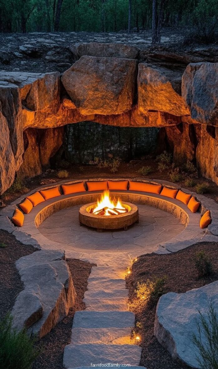 40+ Genius Natural Fire Pit Ideas for Cozy Nights (2026) FarmFoodFamily