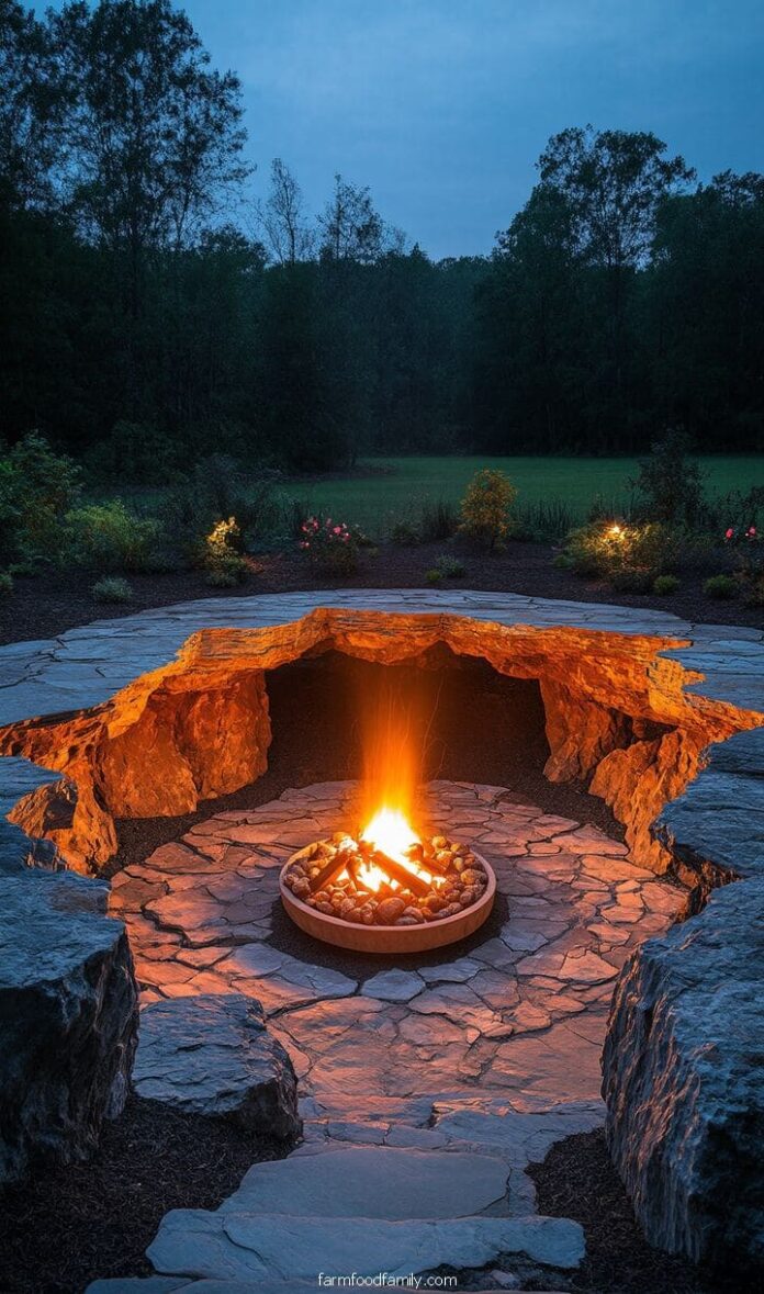 40+ Genius Natural Fire Pit Ideas for Cozy Nights (2026) FarmFoodFamily