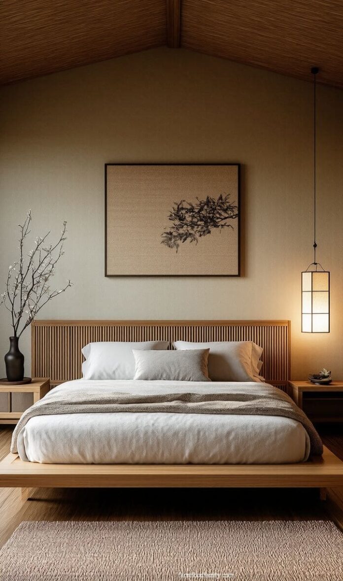 40+ Zen-Inspired Bedroom Ideas to Create a Calm Oasis (2025 ...