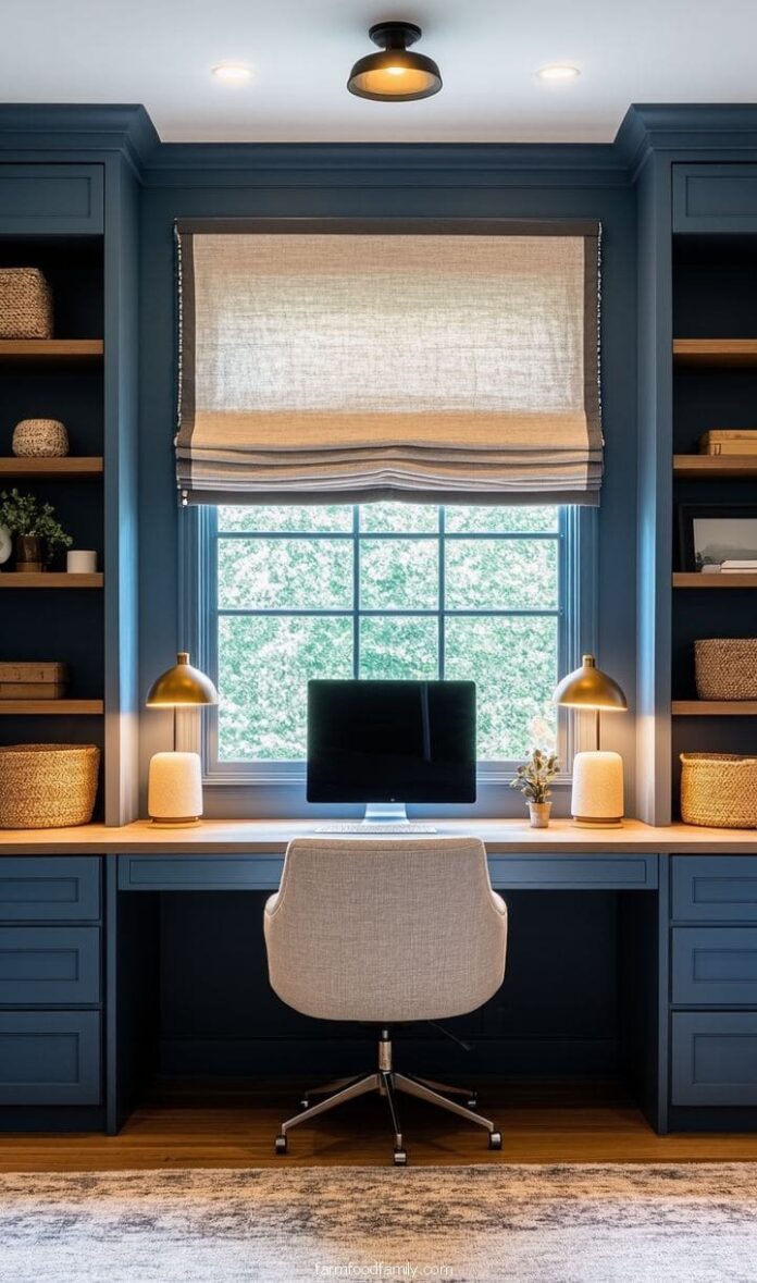 40+ Trendy Bedroom Office Ideas for the Perfect Work-Life Balance (2025 ...