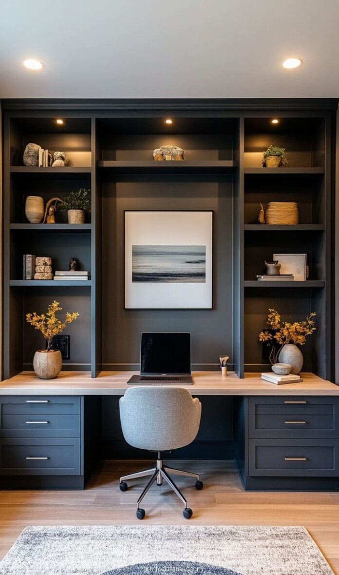 40+ Trendy Bedroom Office Ideas for the Perfect Work-Life Balance (2025 ...