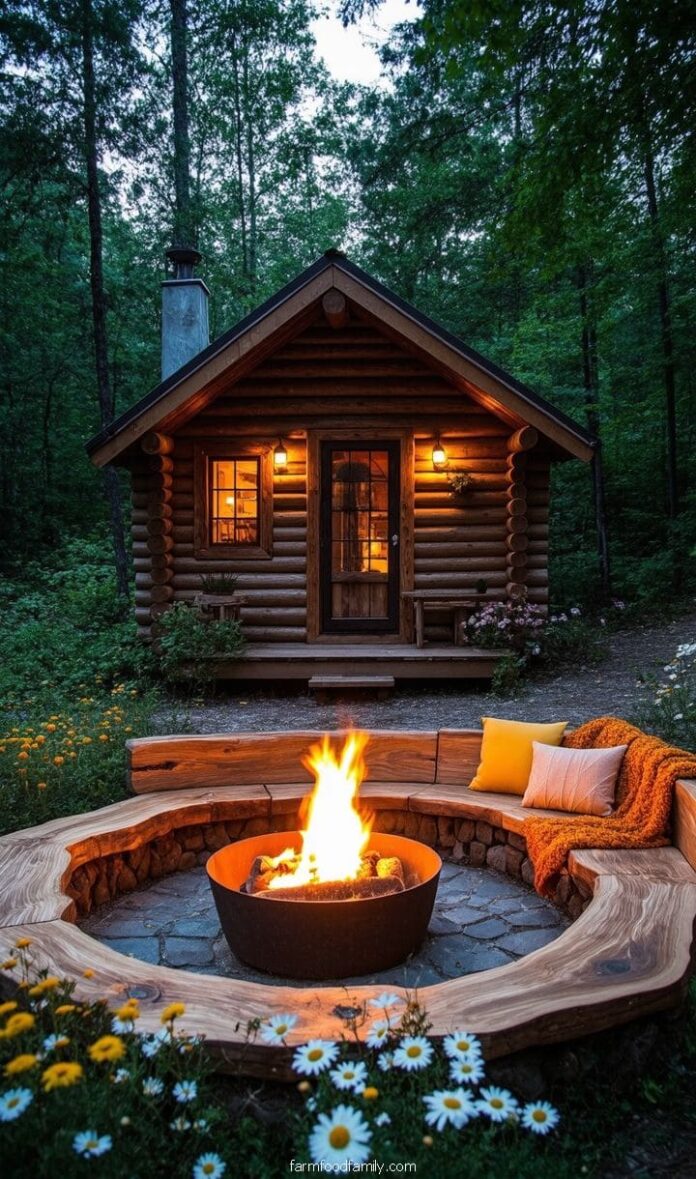 40+ Dreamy Cottage Fire Pit Ideas That’ll Transform Your Backyard (2025 ...