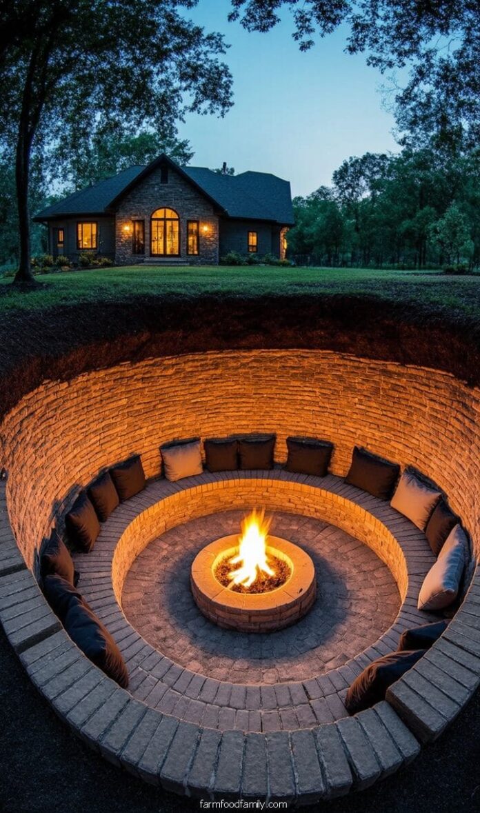 40+ Must-See In-Ground Fire Pit Ideas for Outdoor Bliss (2025 ...