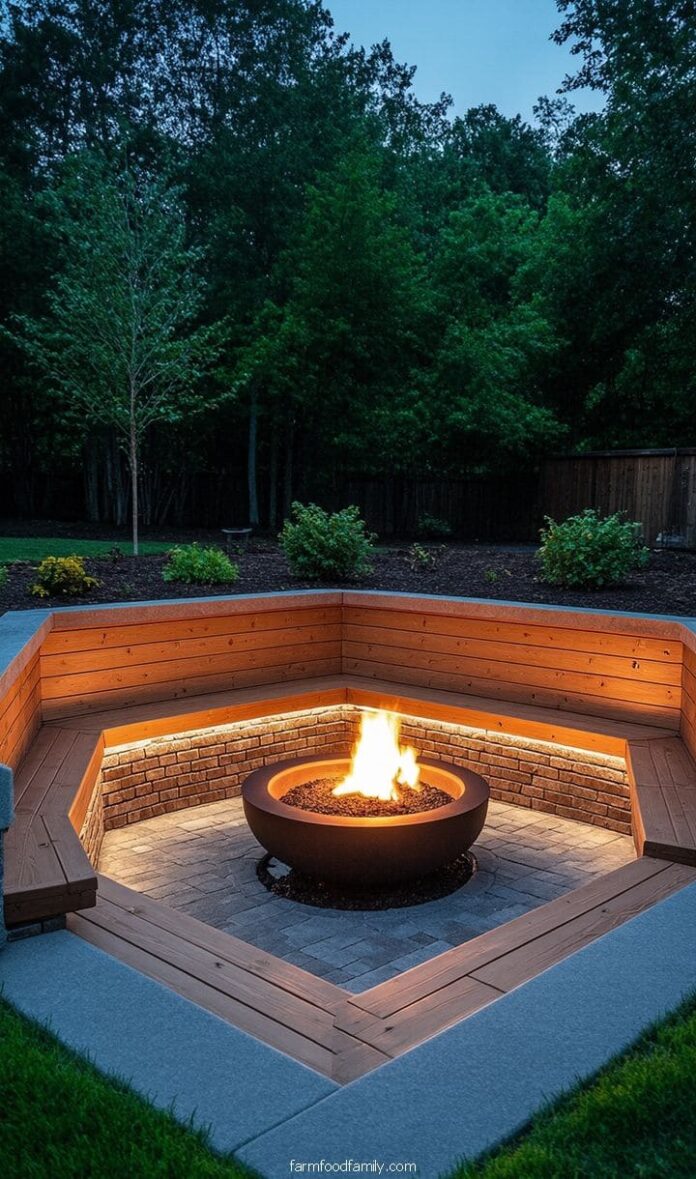 40+ Must-See In-Ground Fire Pit Ideas for Outdoor Bliss (2026 ...