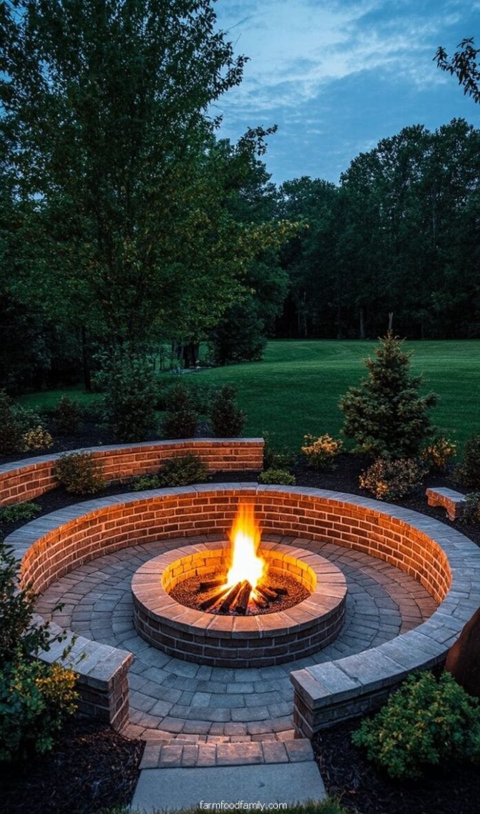 40+ Must-See In-Ground Fire Pit Ideas for Outdoor Bliss (2025 ...