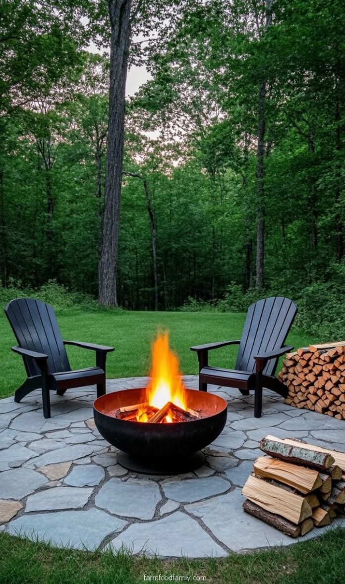 40+ Brilliant Metal Fire Pit Ideas to Make Your Patio Stand Out ...