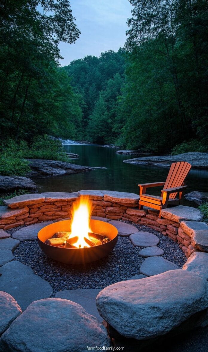 40+ Genius Natural Fire Pit Ideas for Cozy Nights (2026) FarmFoodFamily
