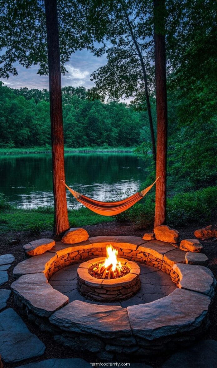 40+ Genius Natural Fire Pit Ideas for Cozy Nights (2026) FarmFoodFamily