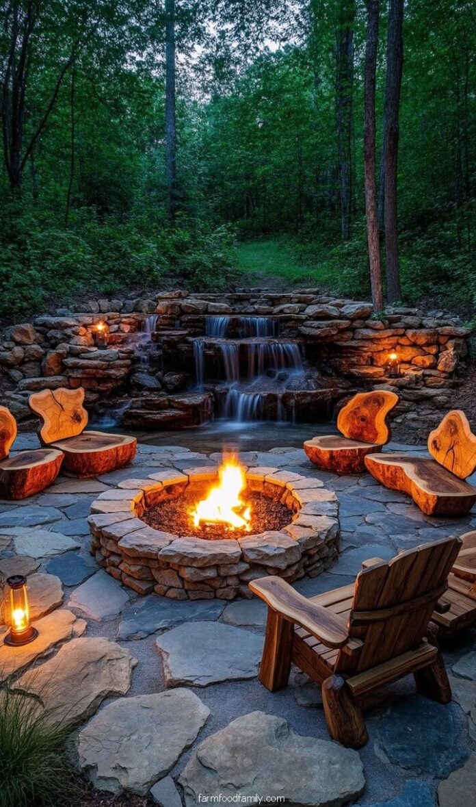 40+ Genius Natural Fire Pit Ideas for Cozy Nights (2026) FarmFoodFamily