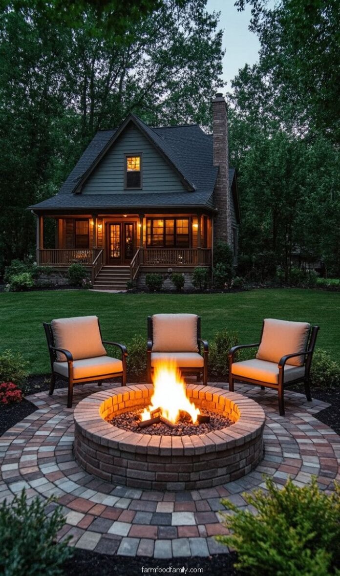40+ Dreamy Cottage Fire Pit Ideas That’ll Transform Your Backyard (2026 ...