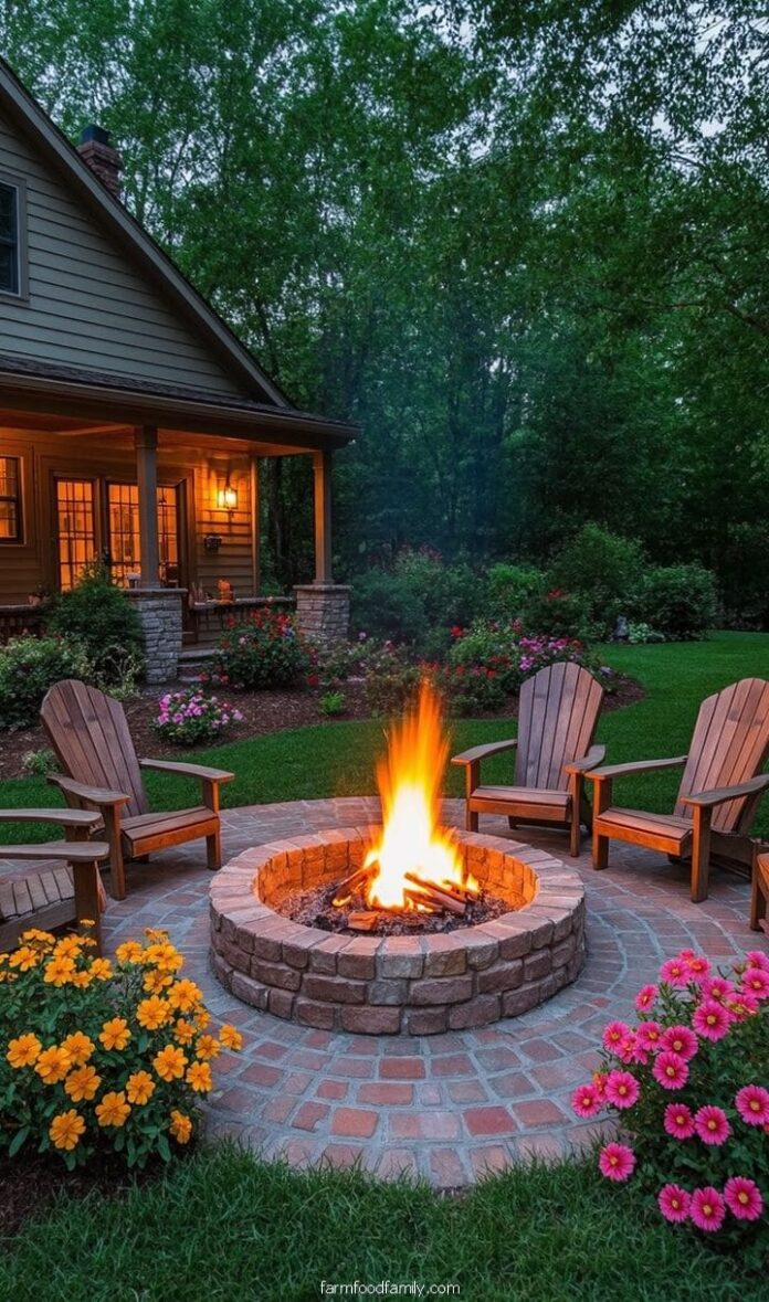 40+ Dreamy Cottage Fire Pit Ideas That’ll Transform Your Backyard (2025 ...