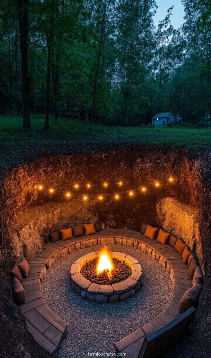 40+ Must-See In-Ground Fire Pit Ideas for Outdoor Bliss (2025 ...