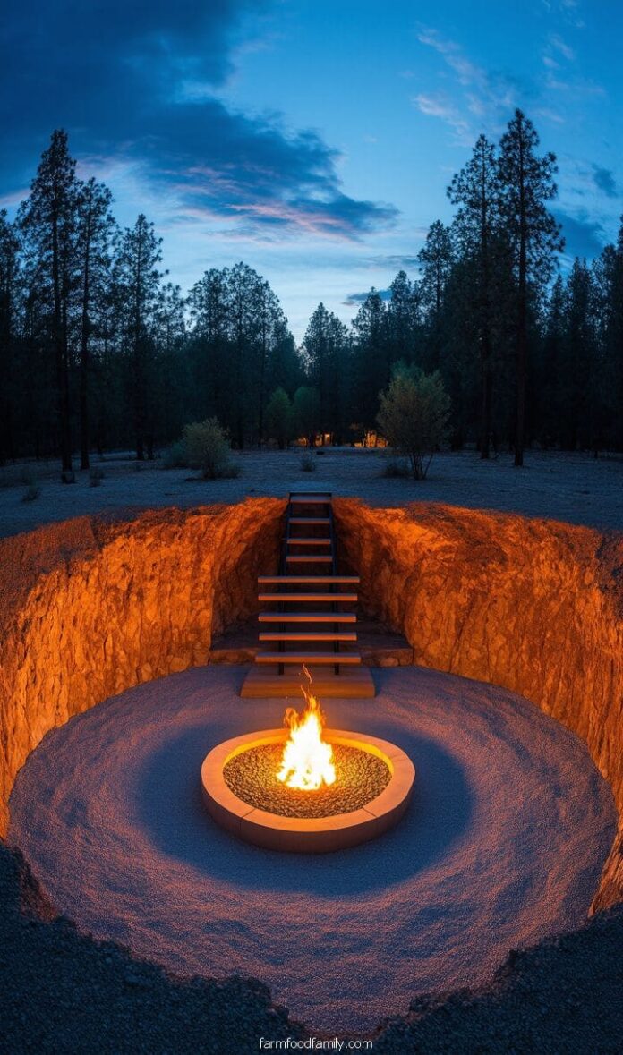40+ Must-See In-Ground Fire Pit Ideas for Outdoor Bliss (2026 ...