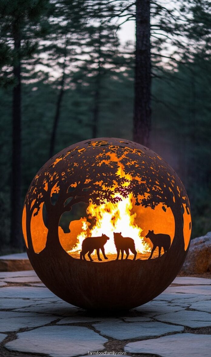40+ Brilliant Metal Fire Pit Ideas to Make Your Patio Stand Out ...