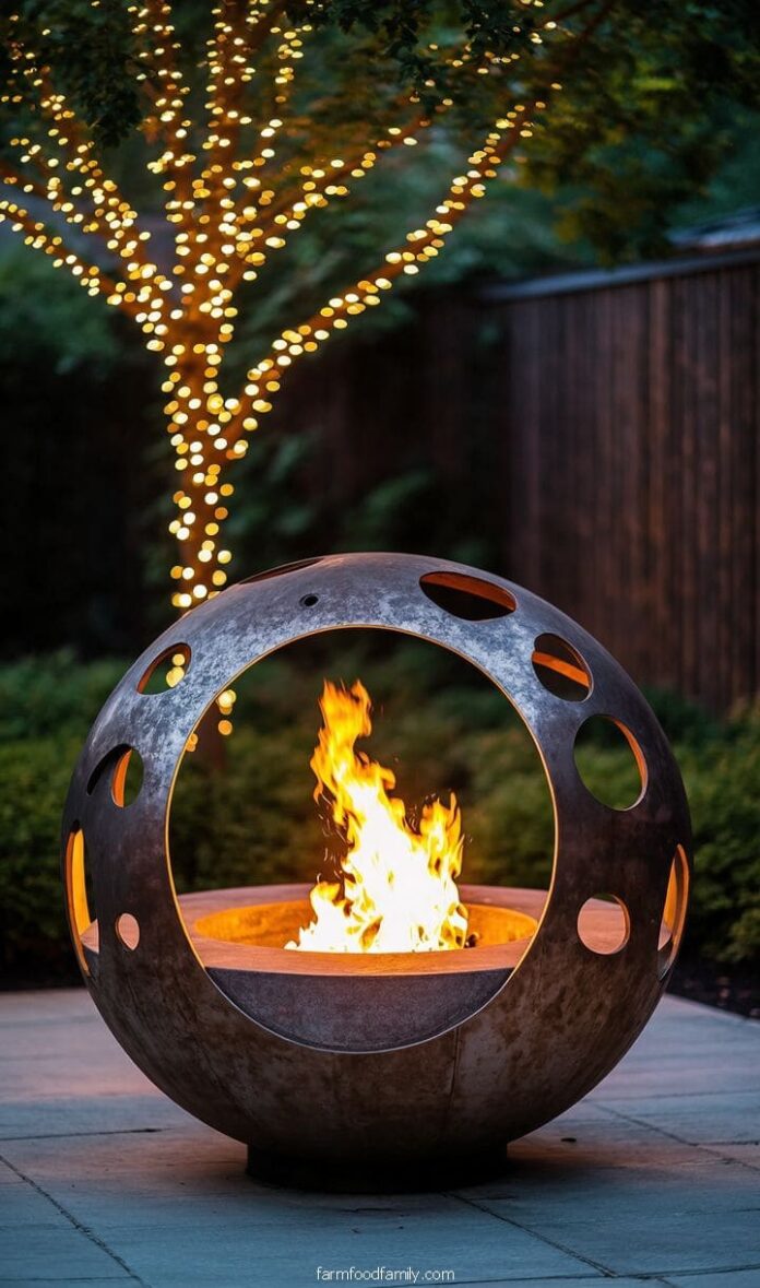 40+ Brilliant Metal Fire Pit Ideas to Make Your Patio Stand Out ...
