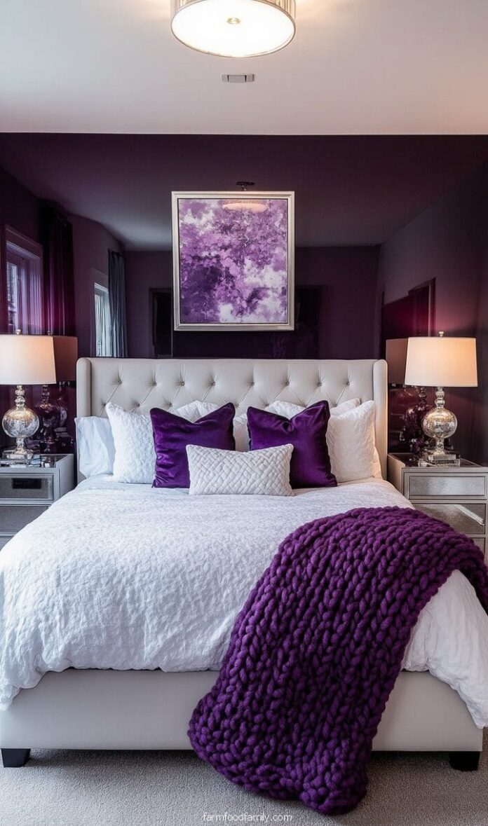 40+ Must-See Purple Bedroom Ideas That Wow Every Guest (2026 ...