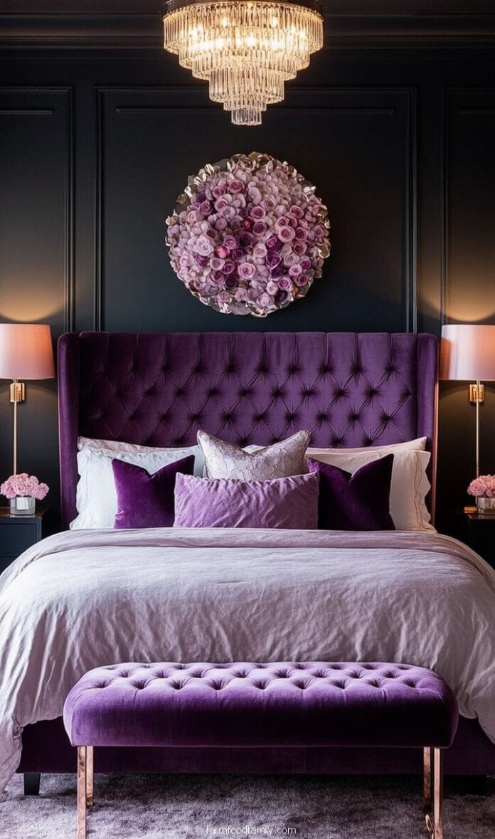 40+ Must-See Purple Bedroom Ideas That Wow Every Guest (2026 ...