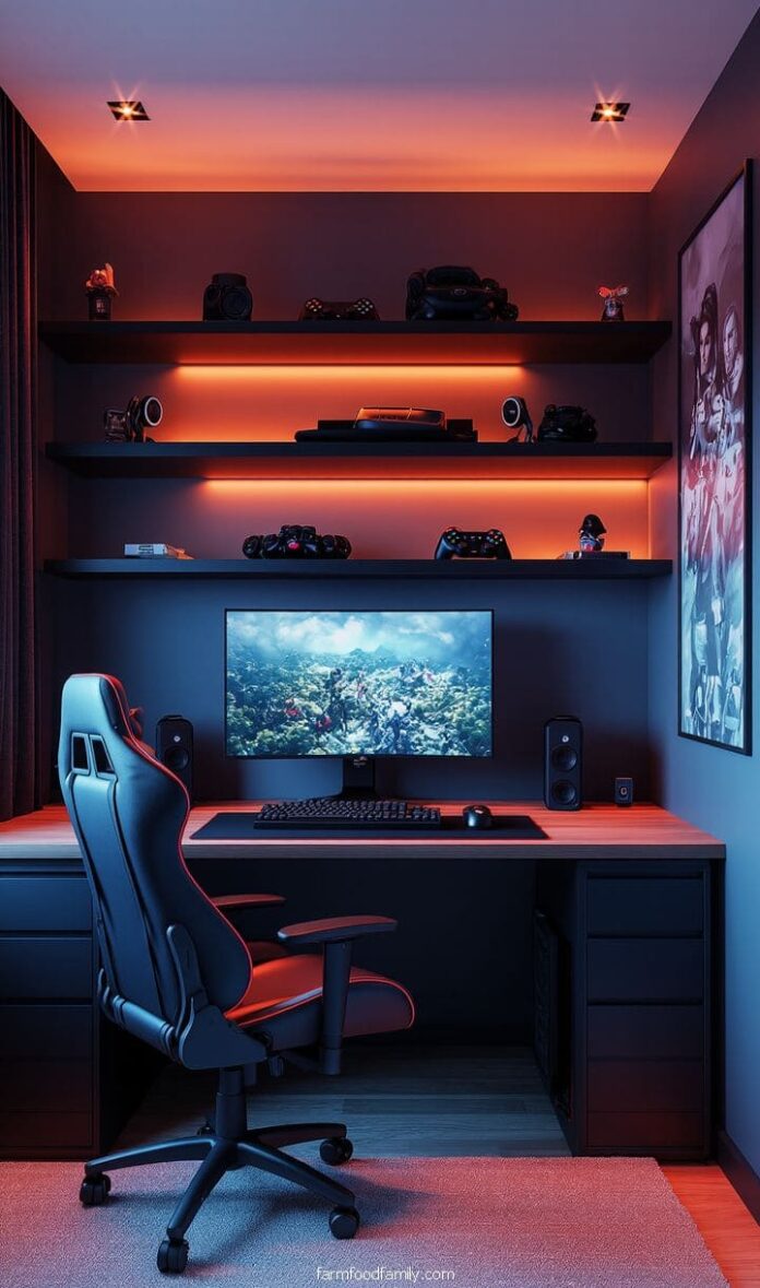 40+ Epic Gaming Bedroom Ideas for Small Spaces That Impress (2025 ...