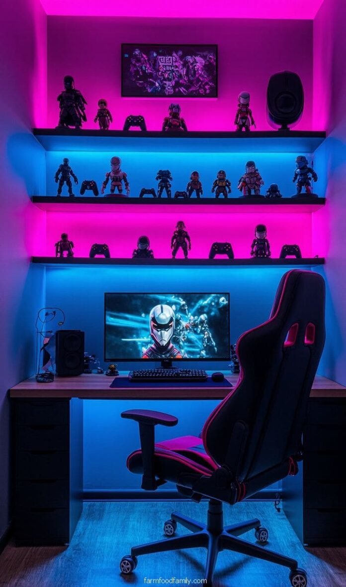 40+ Epic Gaming Bedroom Ideas for Small Spaces That Impress (2025 ...