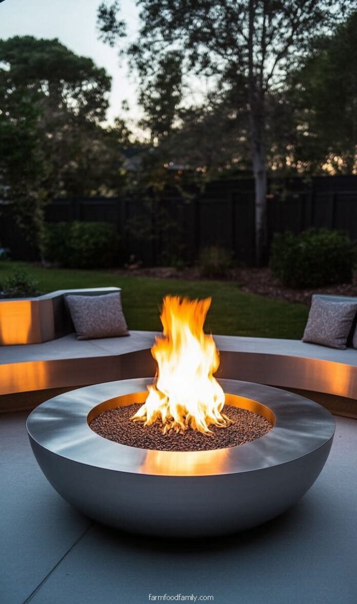 40+ Brilliant Metal Fire Pit Ideas to Make Your Patio Stand Out ...