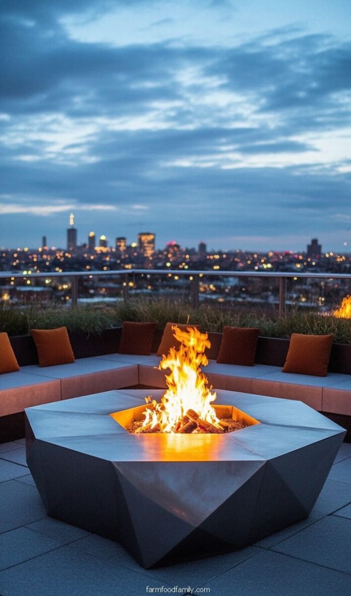 40+ Brilliant Metal Fire Pit Ideas to Make Your Patio Stand Out ...