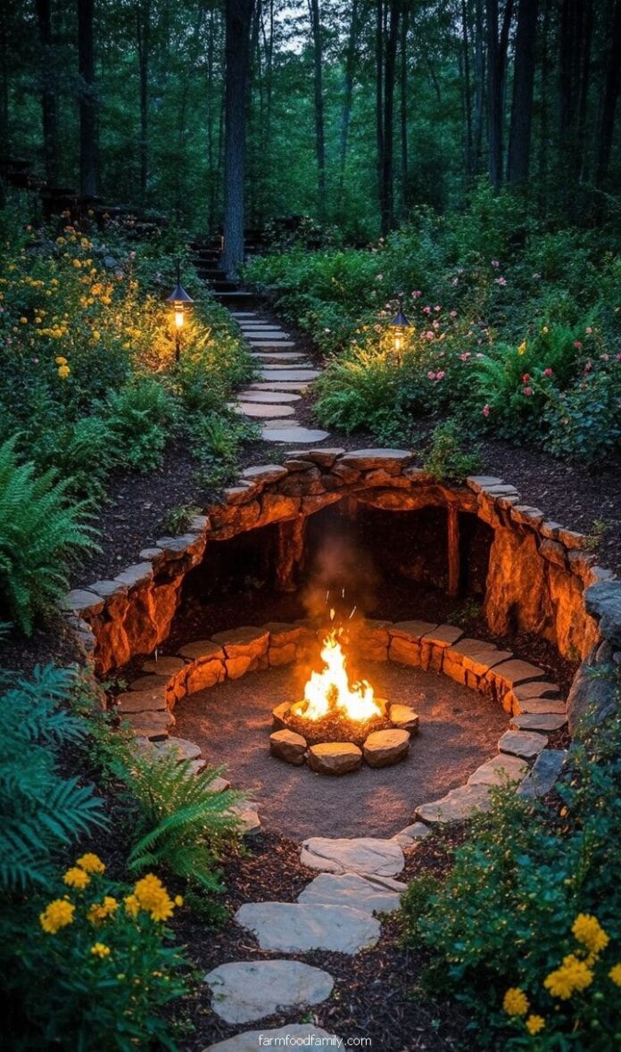 40+ Genius Natural Fire Pit Ideas for Cozy Nights (2025) FarmFoodFamily