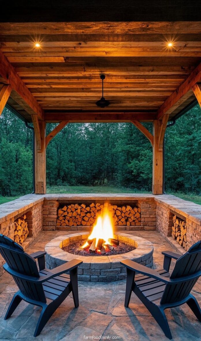 40+ Genius Natural Fire Pit Ideas for Cozy Nights (2025) FarmFoodFamily