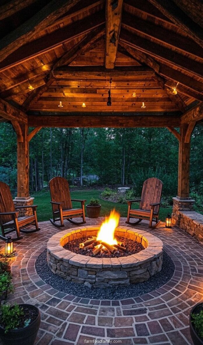 40+ Genius Natural Fire Pit Ideas for Cozy Nights (2025) FarmFoodFamily