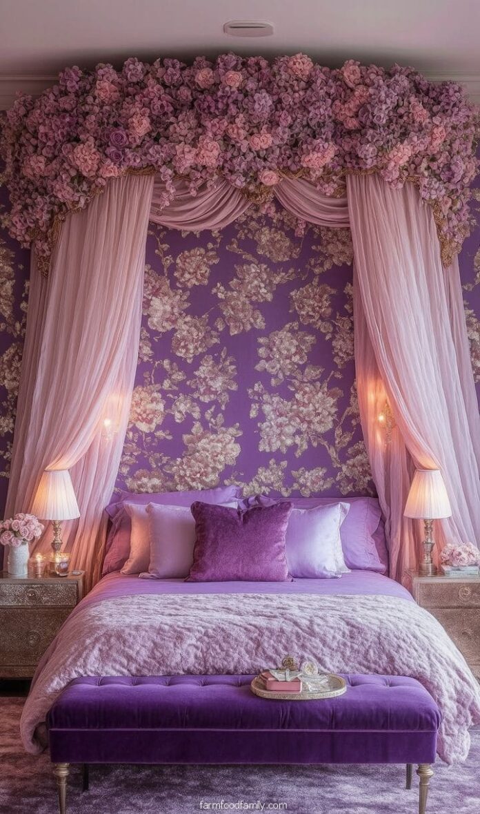 40+ Must-See Purple Bedroom Ideas That Wow Every Guest (2026 ...