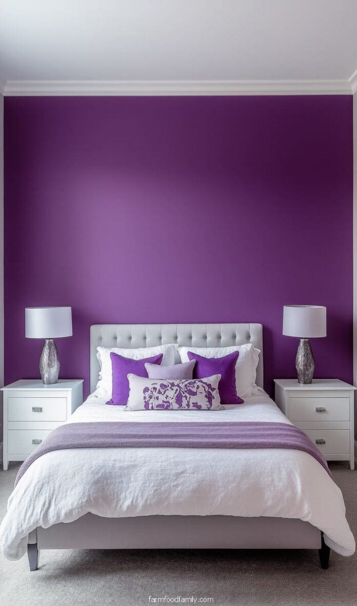 40+ Must-See Purple Bedroom Ideas That Wow Every Guest (2026 ...