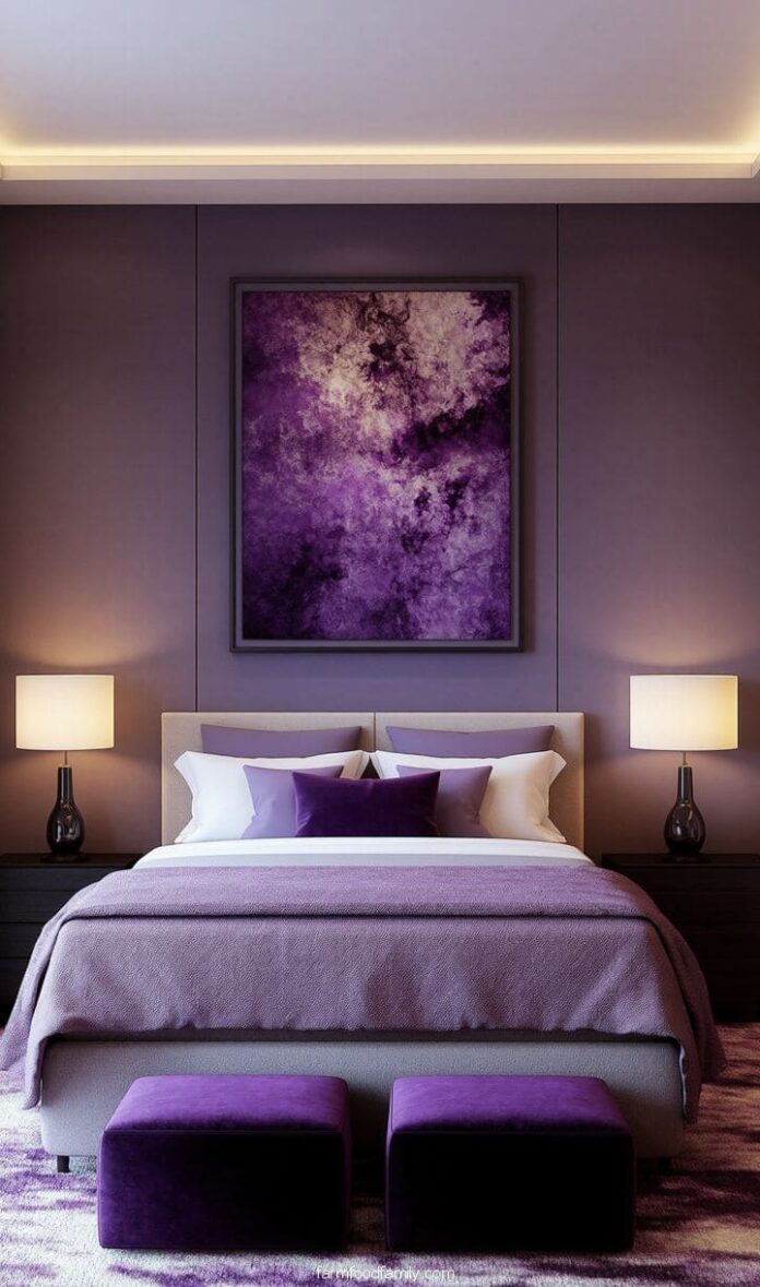 40+ Must-See Purple Bedroom Ideas That Wow Every Guest (2026 ...