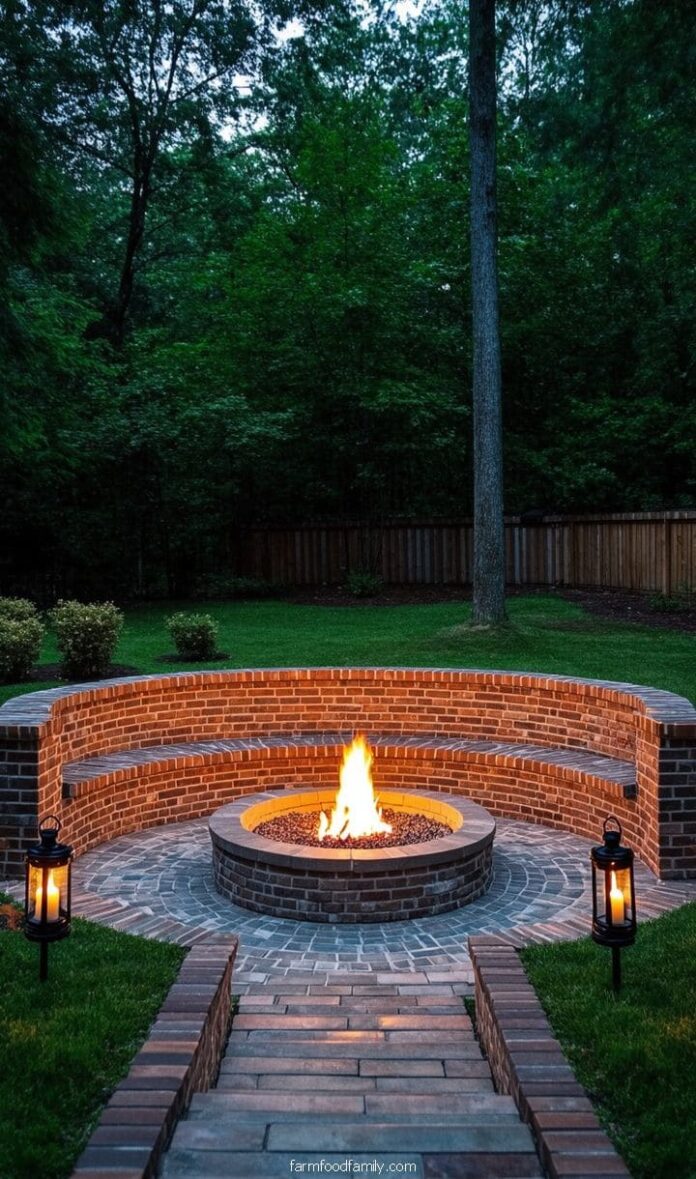 40+ Must-See In-Ground Fire Pit Ideas for Outdoor Bliss (2026 ...