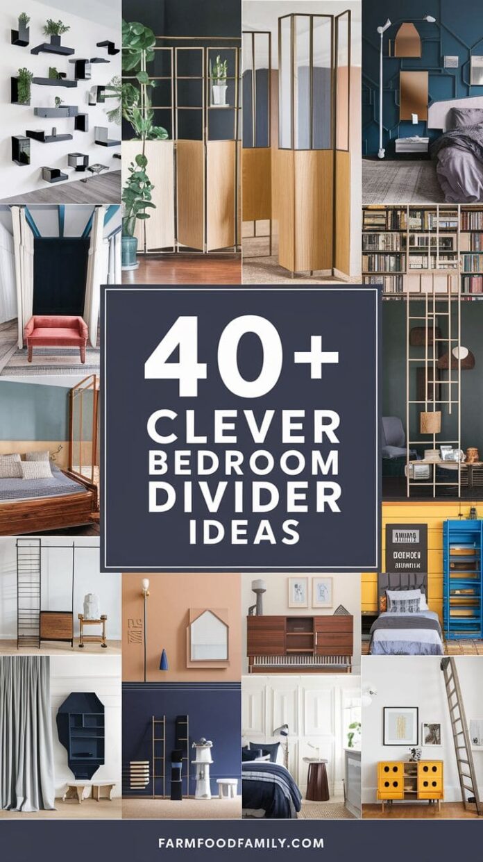 40+ Genius Bedroom Divider Ideas You Wish You Knew Sooner (2026 ...