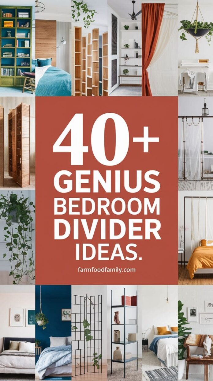 40+ Genius Bedroom Divider Ideas You Wish You Knew Sooner (2026 ...