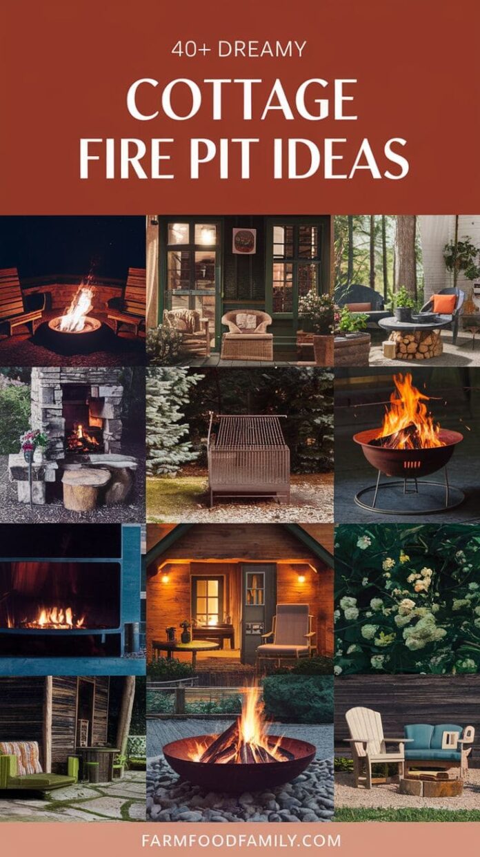 40+ Dreamy Cottage Fire Pit Ideas That’ll Transform Your Backyard (2025 ...