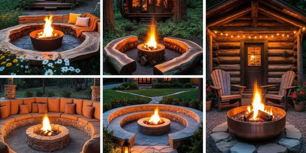 40+ Dreamy Cottage Fire Pit Ideas That’ll Transform Your Backyard (2025 ...