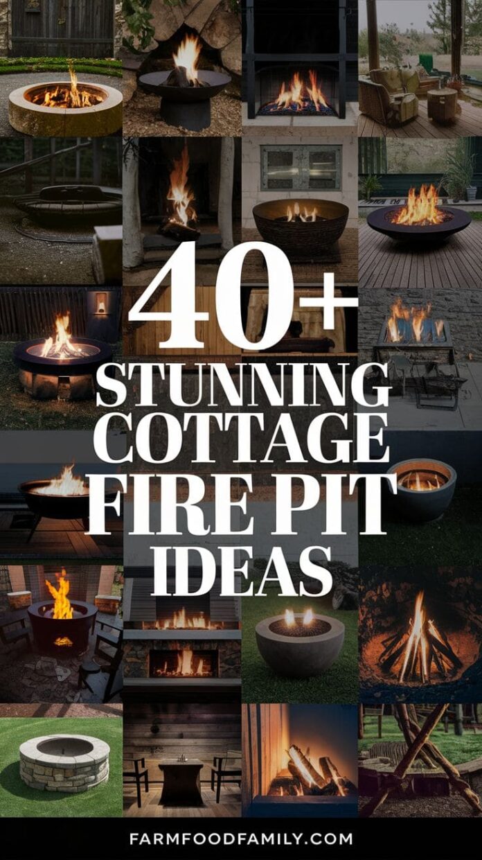40+ Dreamy Cottage Fire Pit Ideas That’ll Transform Your Backyard (2025 ...