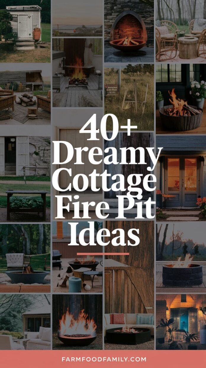 40+ Dreamy Cottage Fire Pit Ideas That’ll Transform Your Backyard (2025 ...