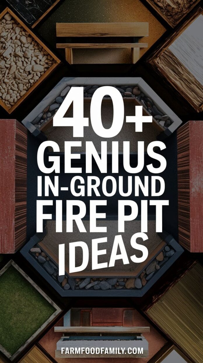 40+ Must-See In-Ground Fire Pit Ideas for Outdoor Bliss (2026 ...