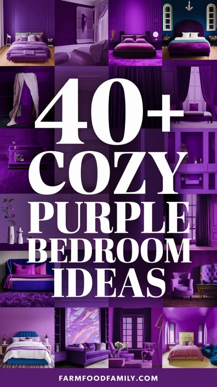 40+ Must-See Purple Bedroom Ideas That Wow Every Guest (2026 ...